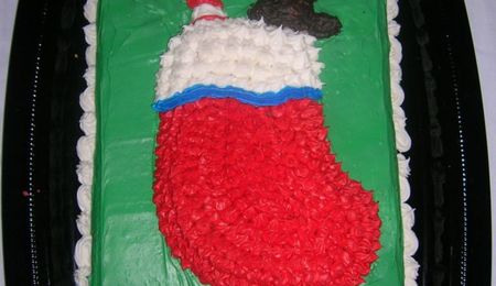 Christmas Stocking - CakeCentral.com