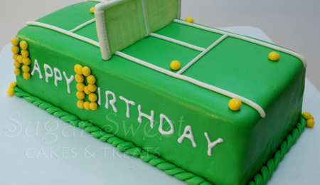 Tennis Cake - CakeCentral.com