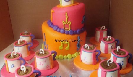 Individual Hat Cakes - CakeCentral.com
