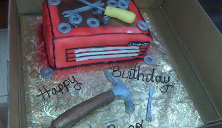 Snap On Tool Box - CakeCentral.com