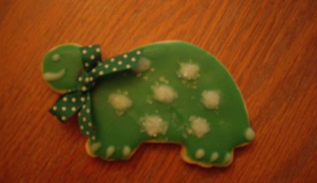 Turtle Cookie Template - CakeCentral.com