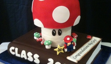 Super Mario Star Cake - CakeCentral.com