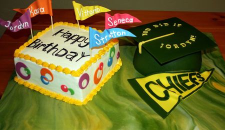 Graduation/birthday Cake - CakeCentral.com
