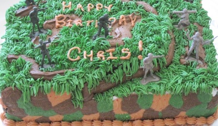 Army Man Cake - CakeCentral.com