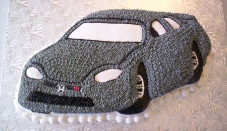 Triumph Spitfire 1500 Car Cake - CakeCentral.com