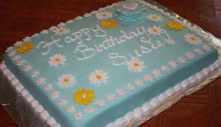 Disney Frozen Square Birthday Cake With Anna, Elsa, Kristoff, Sven ...