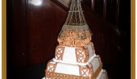 Eiffel Tower Cake - CakeCentral.com