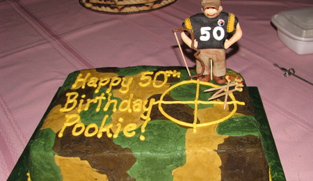 Archery Target Bullseye Cake - CakeCentral.com