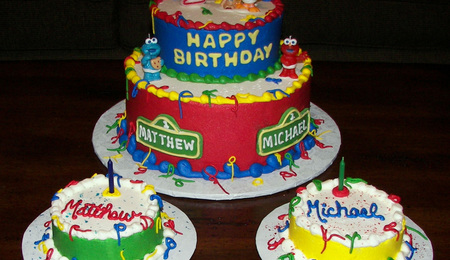 Sesame Street 2Nd Birthday Cake - CakeCentral.com