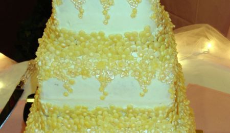 White Chocolate Grape Leaves And Sugared Grapes - Tuscan Theme - CakeCentral.com