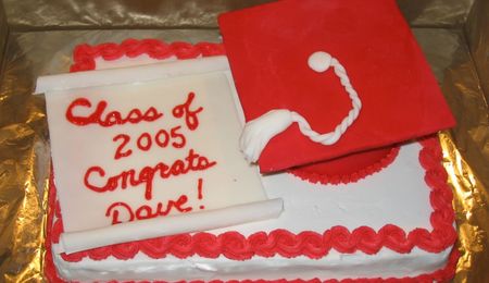 Odu Grad Cake - CakeCentral.com