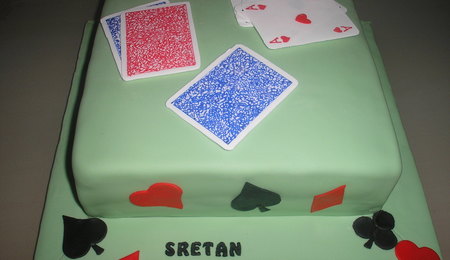 Card Themed Cake - CakeCentral.com