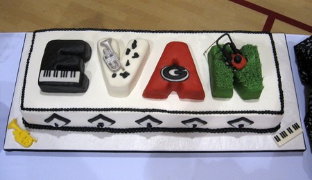 Music Theme Graduation Cake - CakeCentral.com