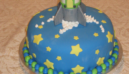 Extreme Saturn V Rocket Cake With Launch Pad And Tower - CakeCentral.com