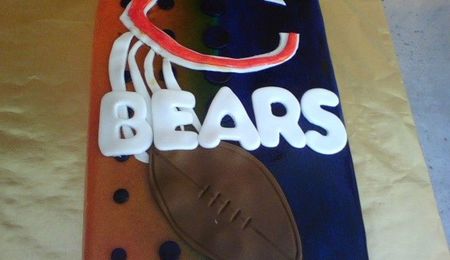 Chicago Bears Birthday Cake - CakeCentral.com
