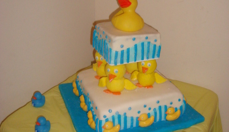 Rubber Duck Cake - CakeCentral.com