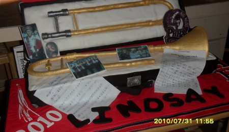 Trombone Cake - CakeCentral.com