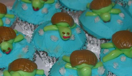Turtle Cupcakes - CakeCentral.com