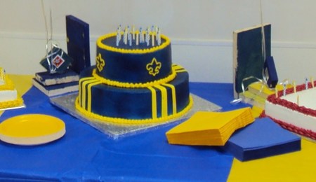 Cub Scout - Boy Scout Crossover Cake - CakeCentral.com