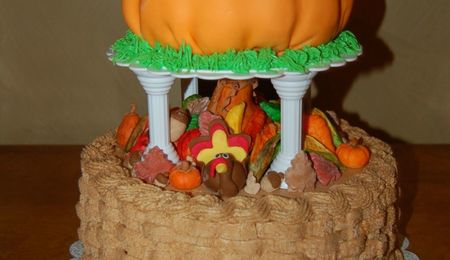 Cornucopia Cake - CakeCentral.com