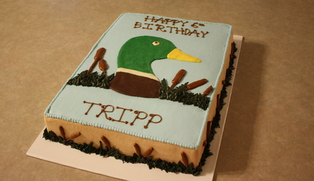 Mallard Duck Cake - CakeCentral.com