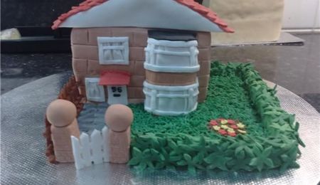 Housewarming Party Cake - CakeCentral.com