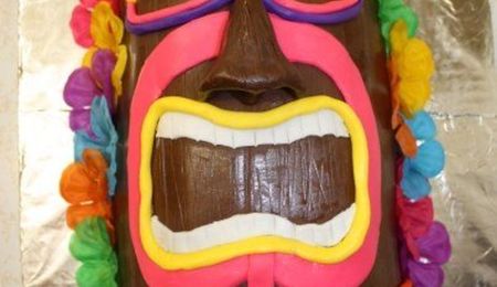 Zombie Luau Birthday Cake - CakeCentral.com