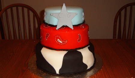 Bandana Cake - CakeCentral.com