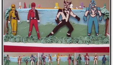 Power Rangers Cake - CakeCentral.com