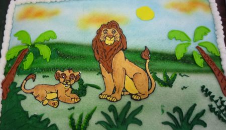 Simba Cookies! - CakeCentral.com