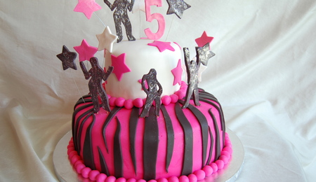 Jem And The Holograms Cake - CakeCentral.com