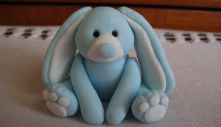 Bunny Rabbit Cake Topper - CakeCentral.com