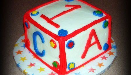 First Birthday Sheet And Smash - CakeCentral.com