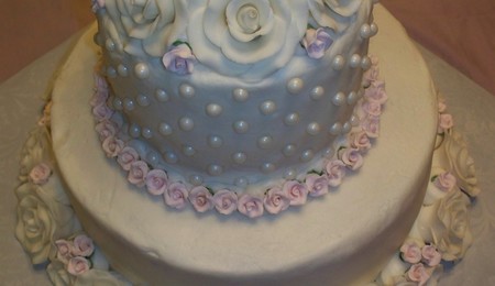 Unique Victorian Style Fake Wedding Cake - CakeCentral.com