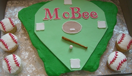 Baseball Cupcakes - CakeCentral.com