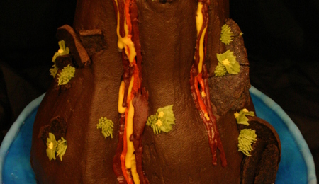 Volcano Cake - CakeCentral.com