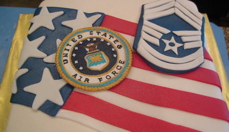 Air Force Retirement - CakeCentral.com
