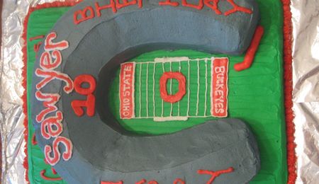 Ohio State University Stadium Cake - CakeCentral.com