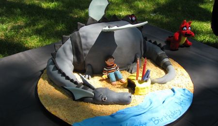 Bearded Dragon - CakeCentral.com