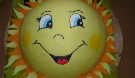 Solar System Cake - CakeCentral.com