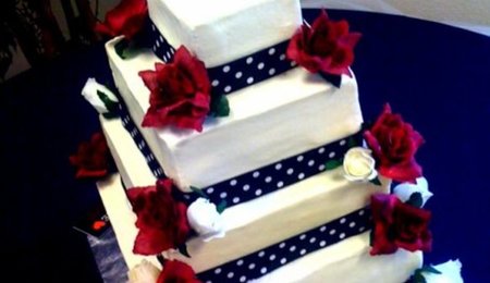 Schwebach Wedding - CakeCentral.com