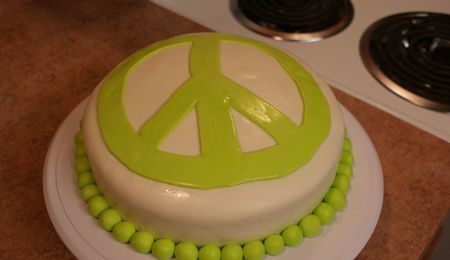 Peace Sign - CakeCentral.com