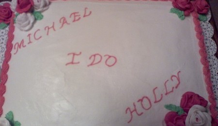 Rose Sheet Cake - CakeCentral.com