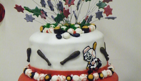 Ohio State University Stadium Cake - CakeCentral.com