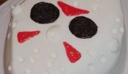 Jason Voorhees' Mask From Friday The 13Th, Part 6 - CakeCentral.com