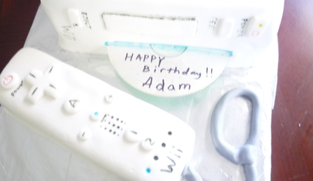 Nintendo Controller Groom's Cake - CakeCentral.com