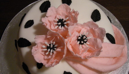 Anemone Birthday Cake - CakeCentral.com