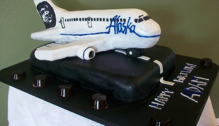 Buttercream Fighter Jet - CakeCentral.com