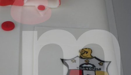 Blue And Red Birthday Cake - CakeCentral.com