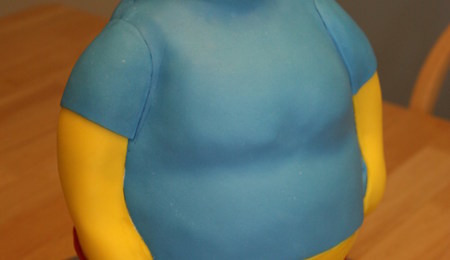 Tedd Arnold's Fly Guy Cake - CakeCentral.com